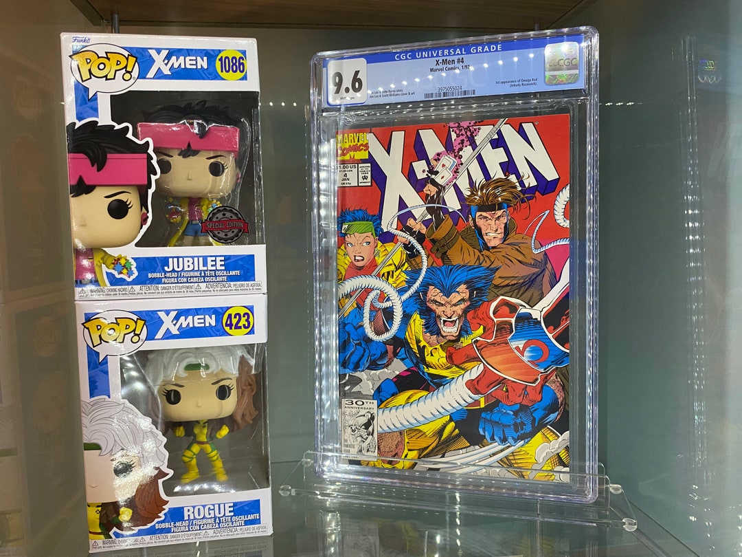 Acrylic Comic Book Display Stand With Non-slip Rubber Feet for CGC ...