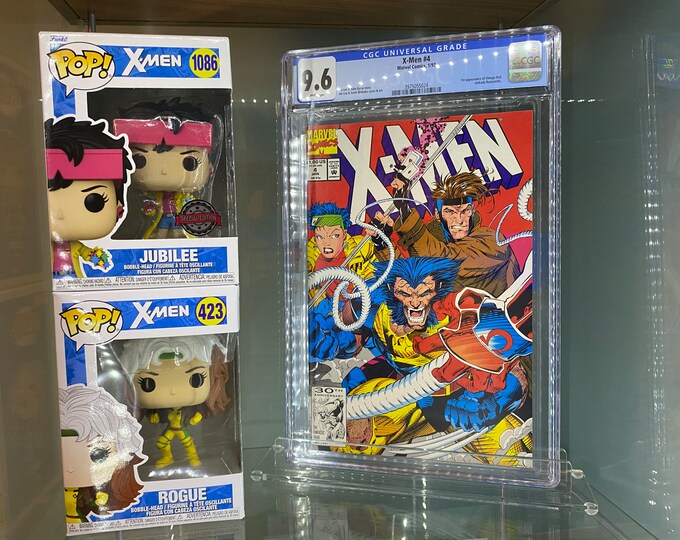 Acrylic Comic Book Display Stand With Non-slip Rubber Feet for CGC ...