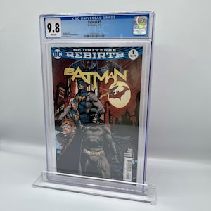 Acrylic Comic Book Display Stand With Non-slip Rubber Feet for CGC ...