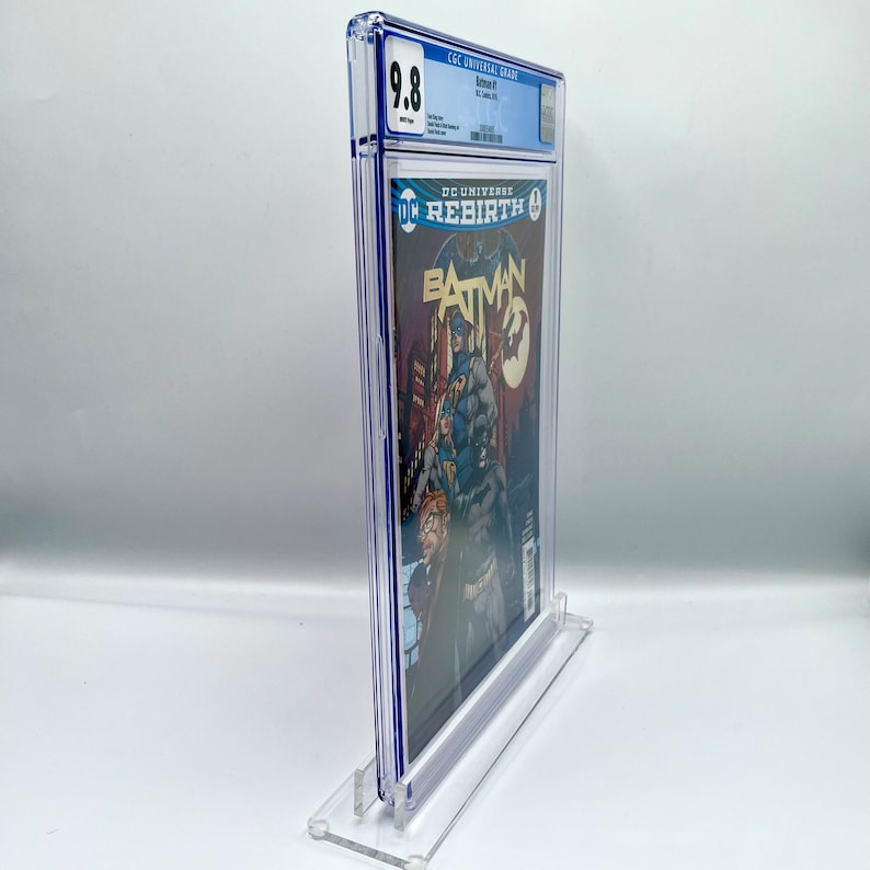 Acrylic Comic Book Display Stand With Non-slip Rubber Feet for CGC ...