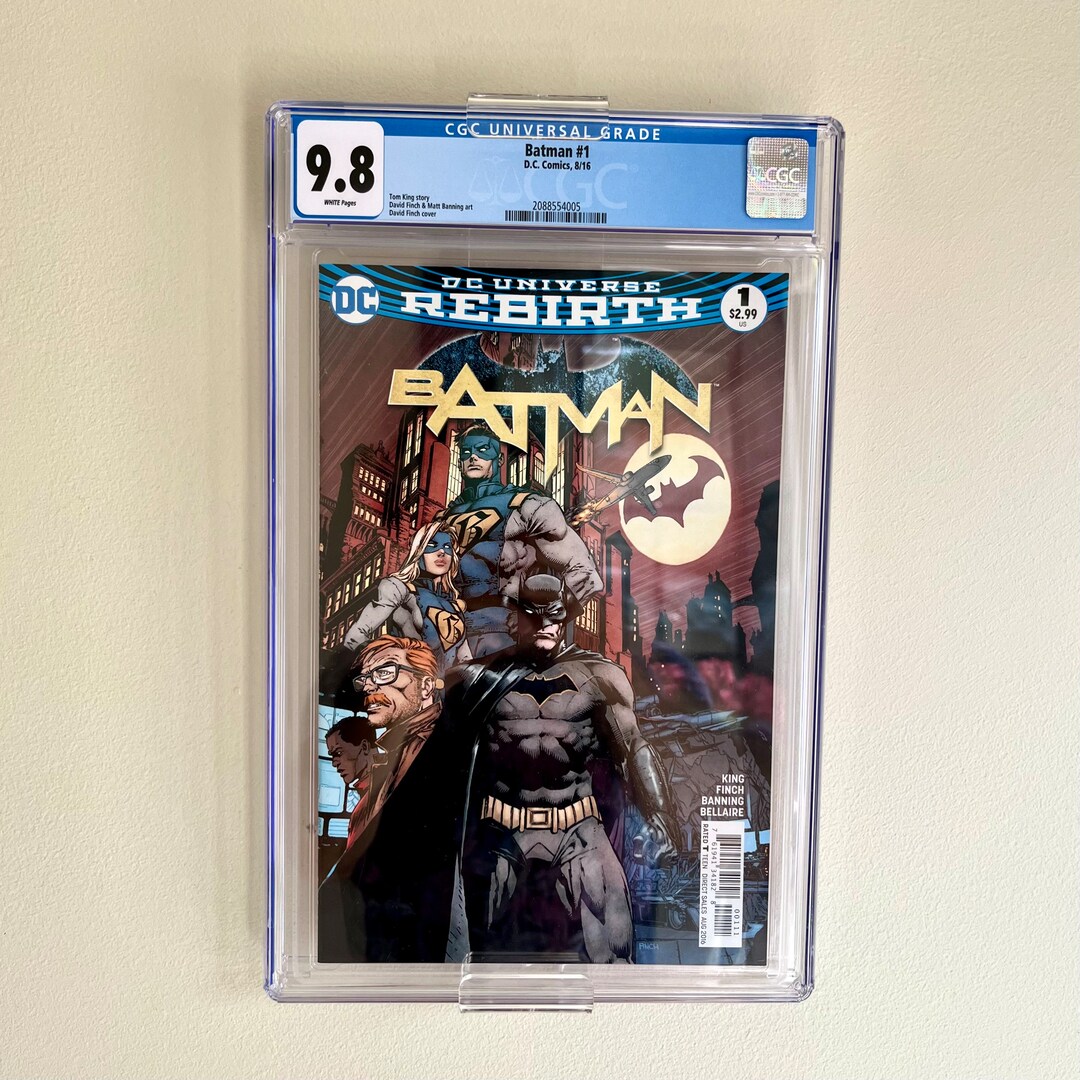 Acrylic Wall Mount Display Floating Shelf Design for Comic Books & CGC ...