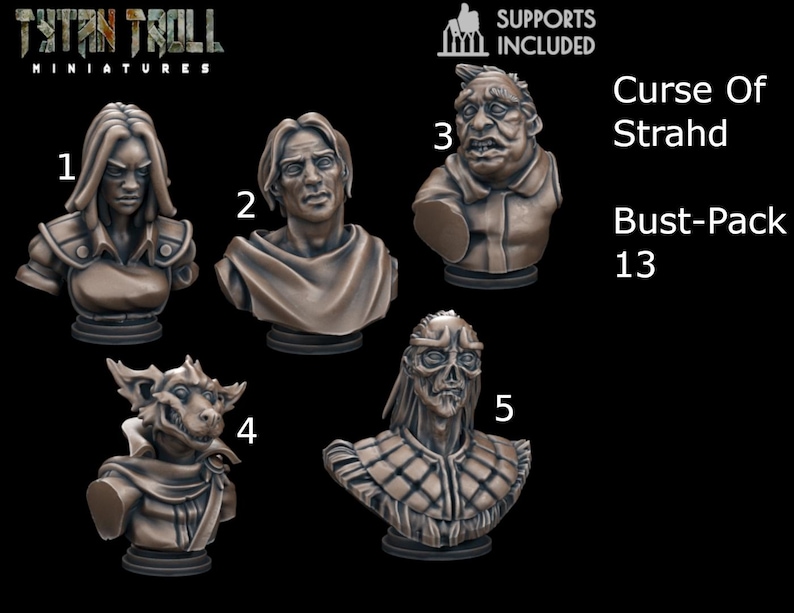 Curse of Strahd Bust 13 - Etsy