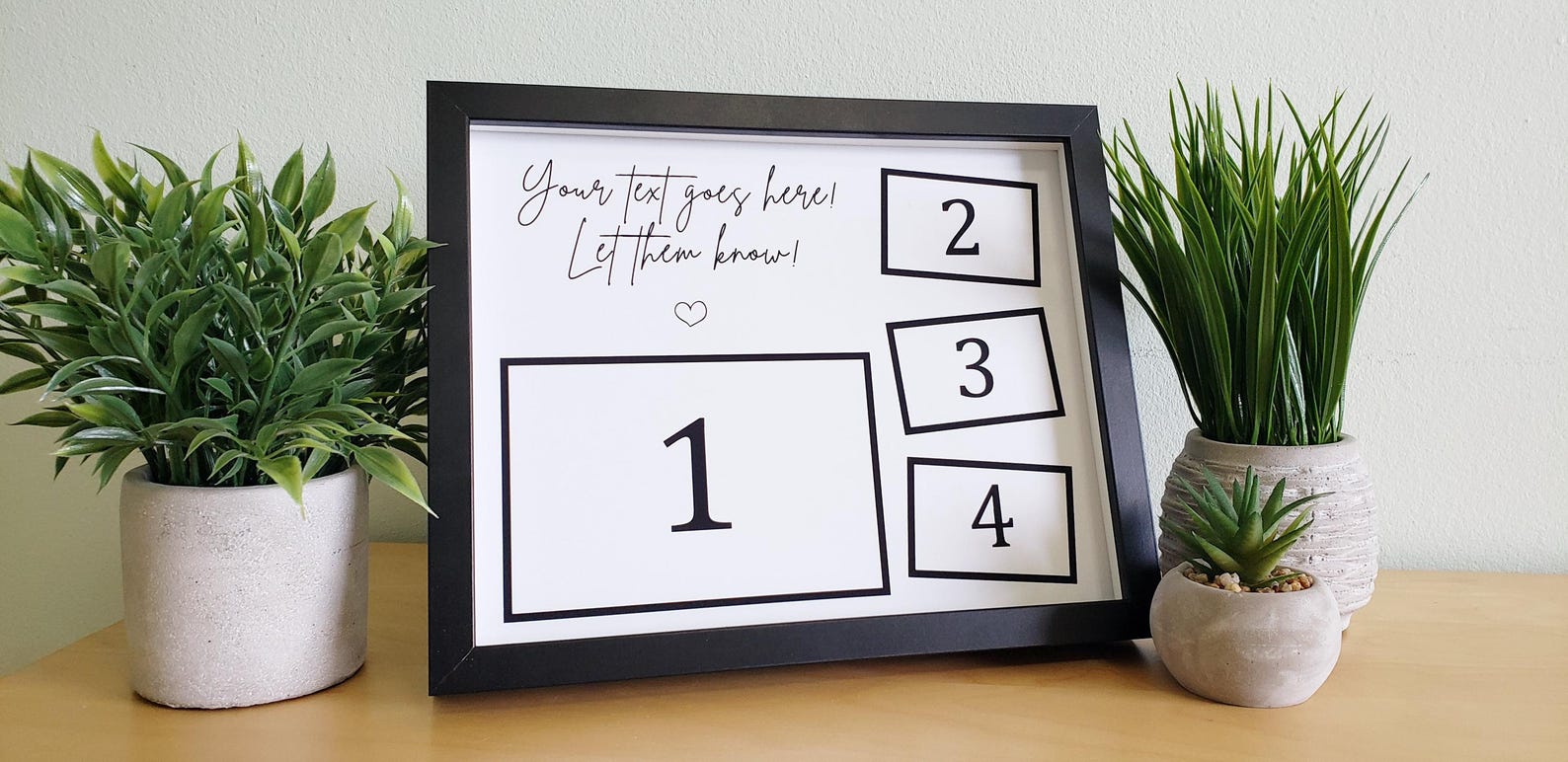 Small Best Friend Birthday Custom Gift Photo Fame, Personalised ...