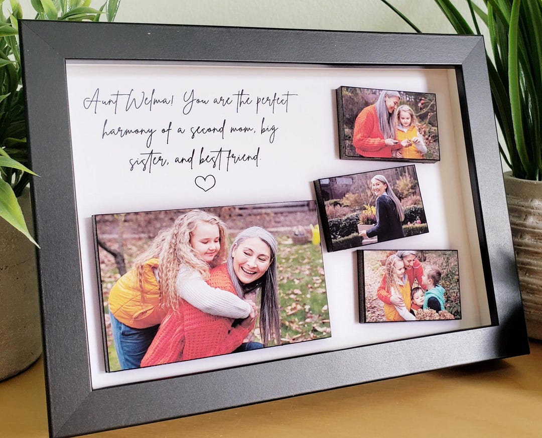 Personalised Auntie Print, Gift From Nephew or Niece, Birthday Gift for ...