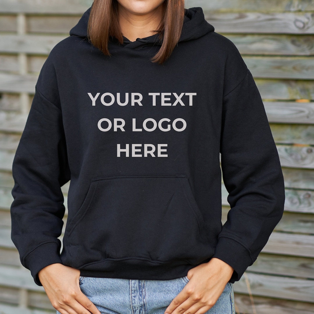 Custom Hoodie, Create Your Shirt, Personalized Hooded Sweatshirt ...
