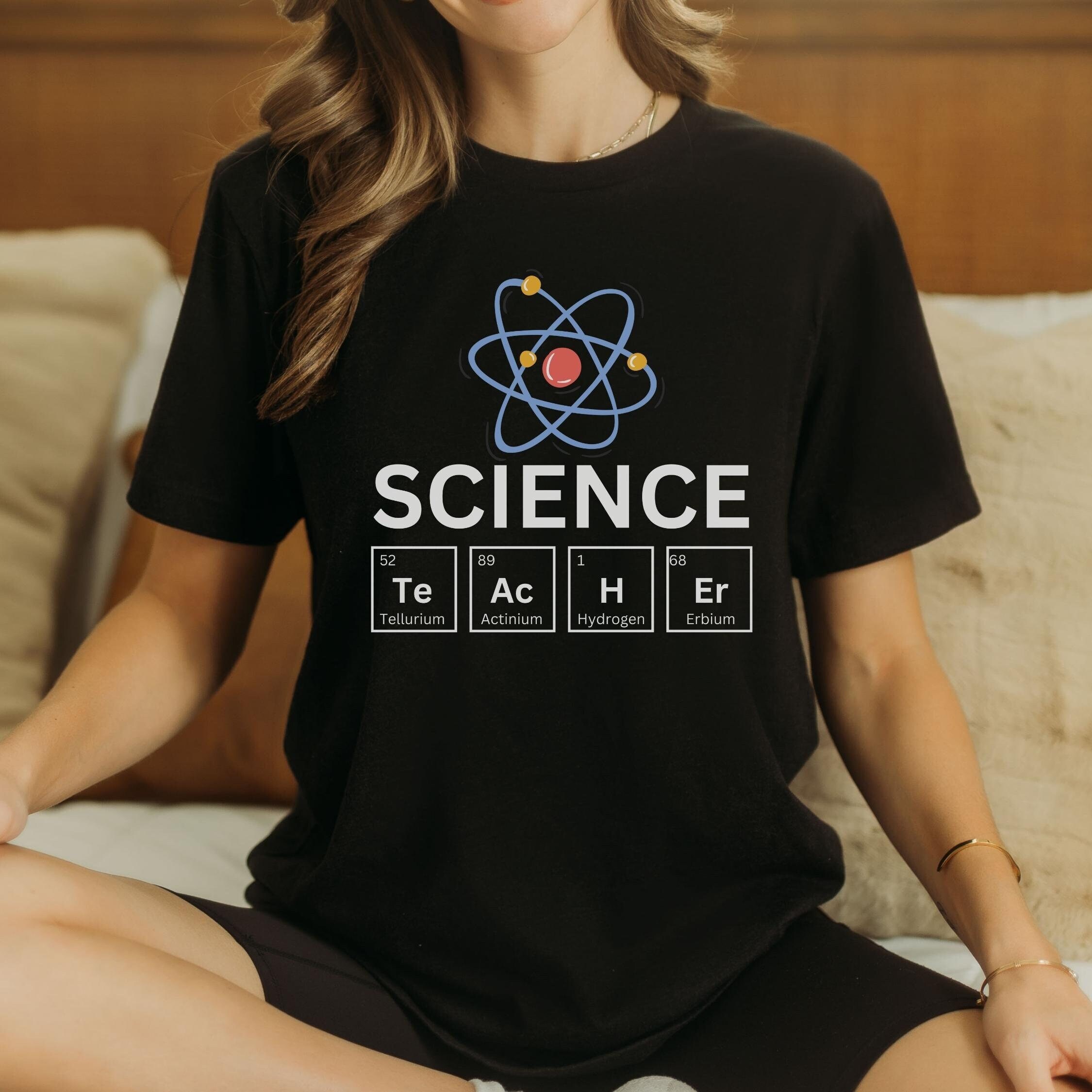 Science Teacher Shirt Periodic Table Tee Chemistry Teacher Gift for ...