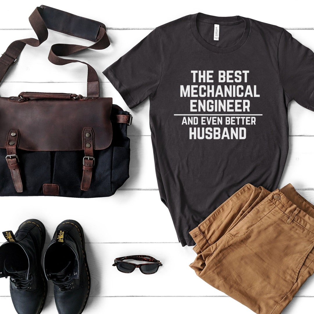 Mechanical Engineer Shirt Funny Engineering Gift Engineer Tee Husband ...