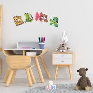 Kids Animal Alphabet SVG, Cute ABC Png, Nursery Animal Letters Clipart ...