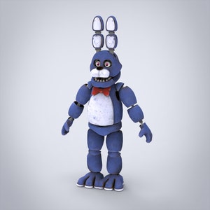 Bonnie Furry Full Wearable Body Parts With Head Template for EVA Foam ...