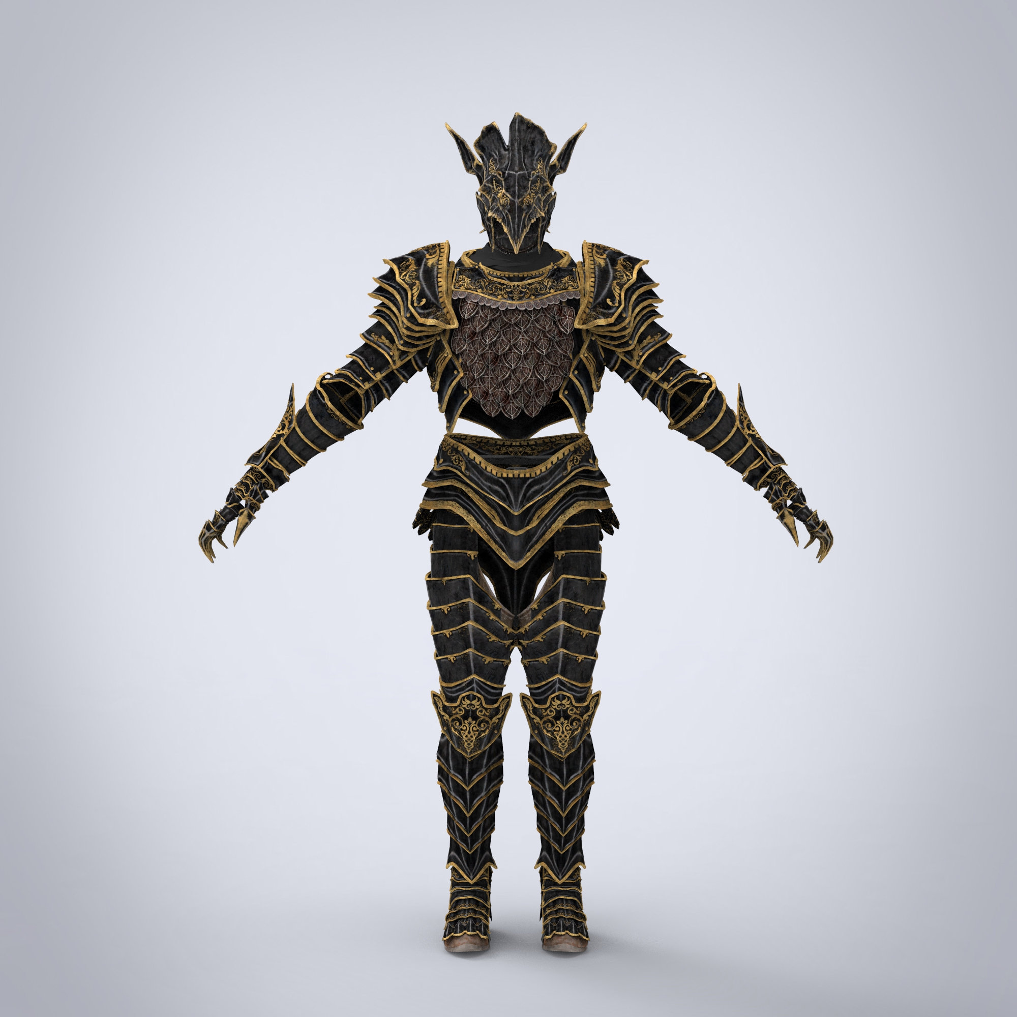 Maliket Full Wearable Armor With Helmet Template for EVA Foam (PDO/PDF ...