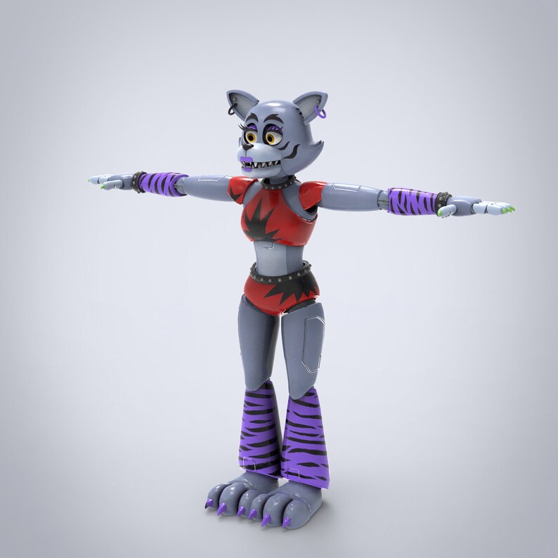 Roxy Furry Full Wearable Body Parts With Head Template for EVA - Etsy