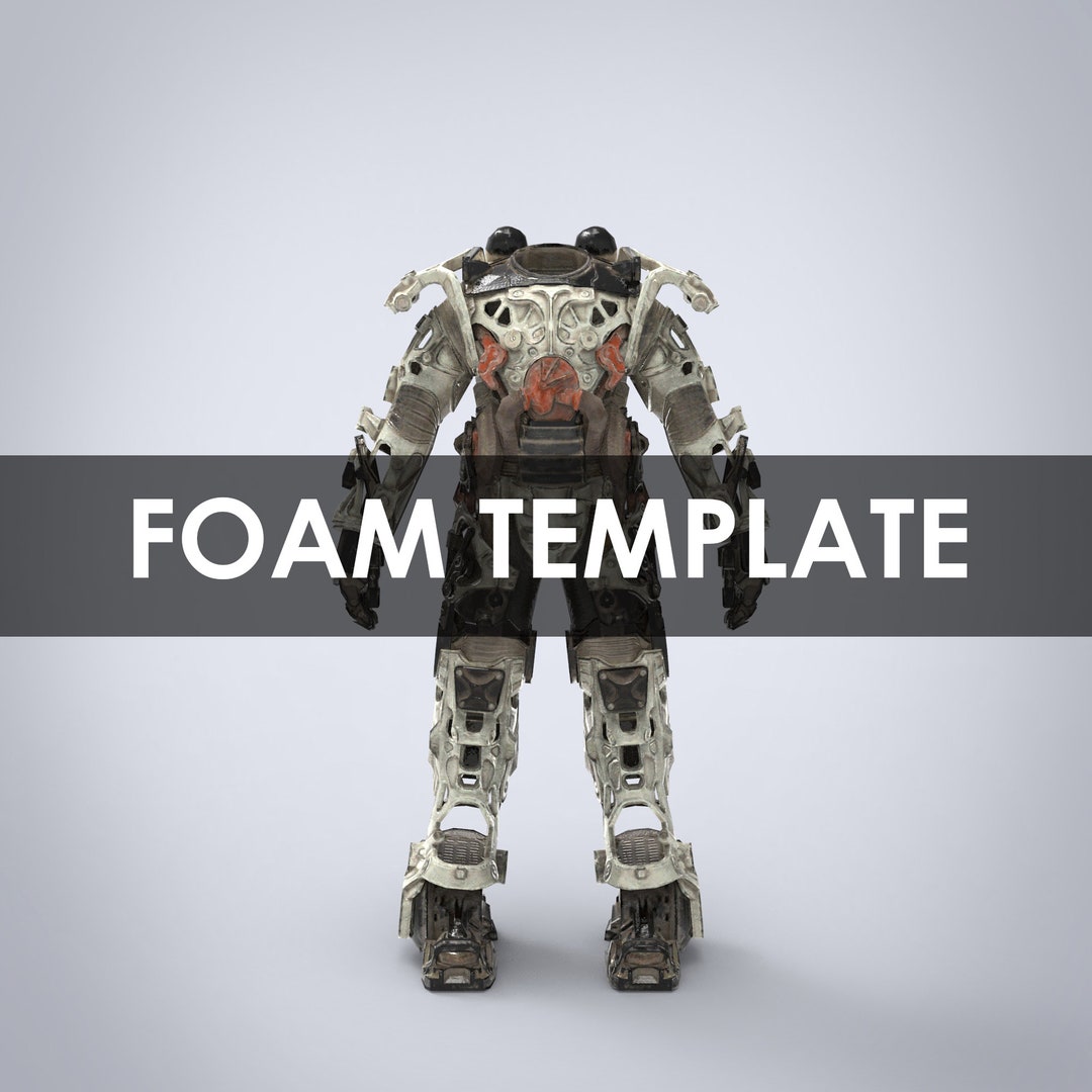 Full Wearable Power Frame Template for EVA Foam (PDO/PDF) - Etsy