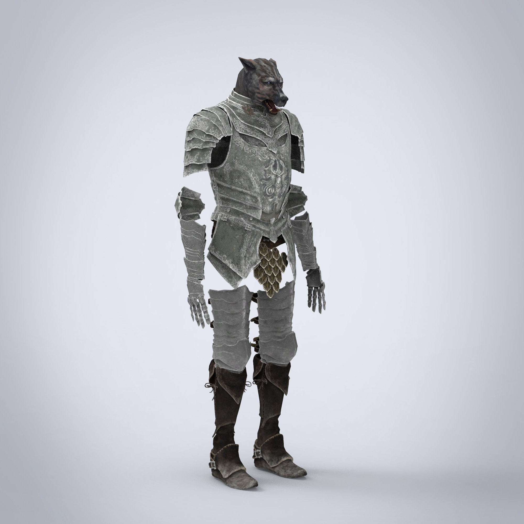 Blaid Full Wearable Armor With Head and Sword Template for EVA Foam ...