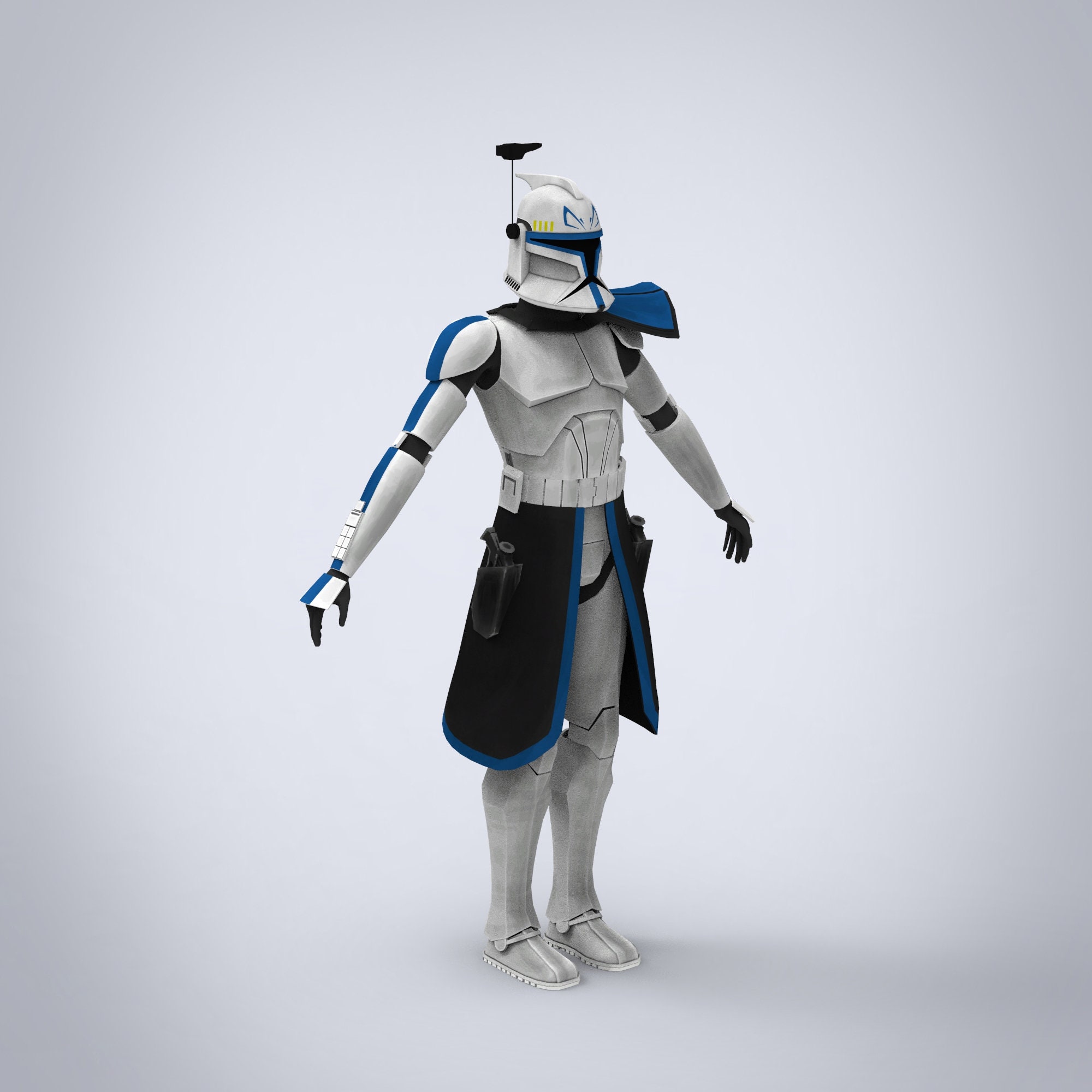 Captain Rex Phase 1 Full Wearable Armor With Helmet Template - Etsy ...