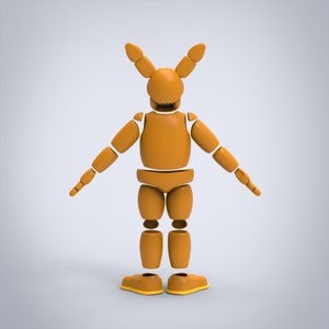 Spring Bonnie Movie Version Full Wearable Body Parts With Head Template ...