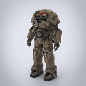 Hellcat Fall76 Full Wearable Power Armor With Helmet Template for EVA ...