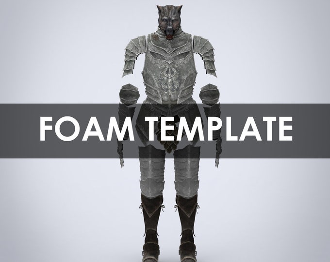 Basic Foam FULL Leg Armor Pattern, DIY Instant Digital Templates - Etsy ...