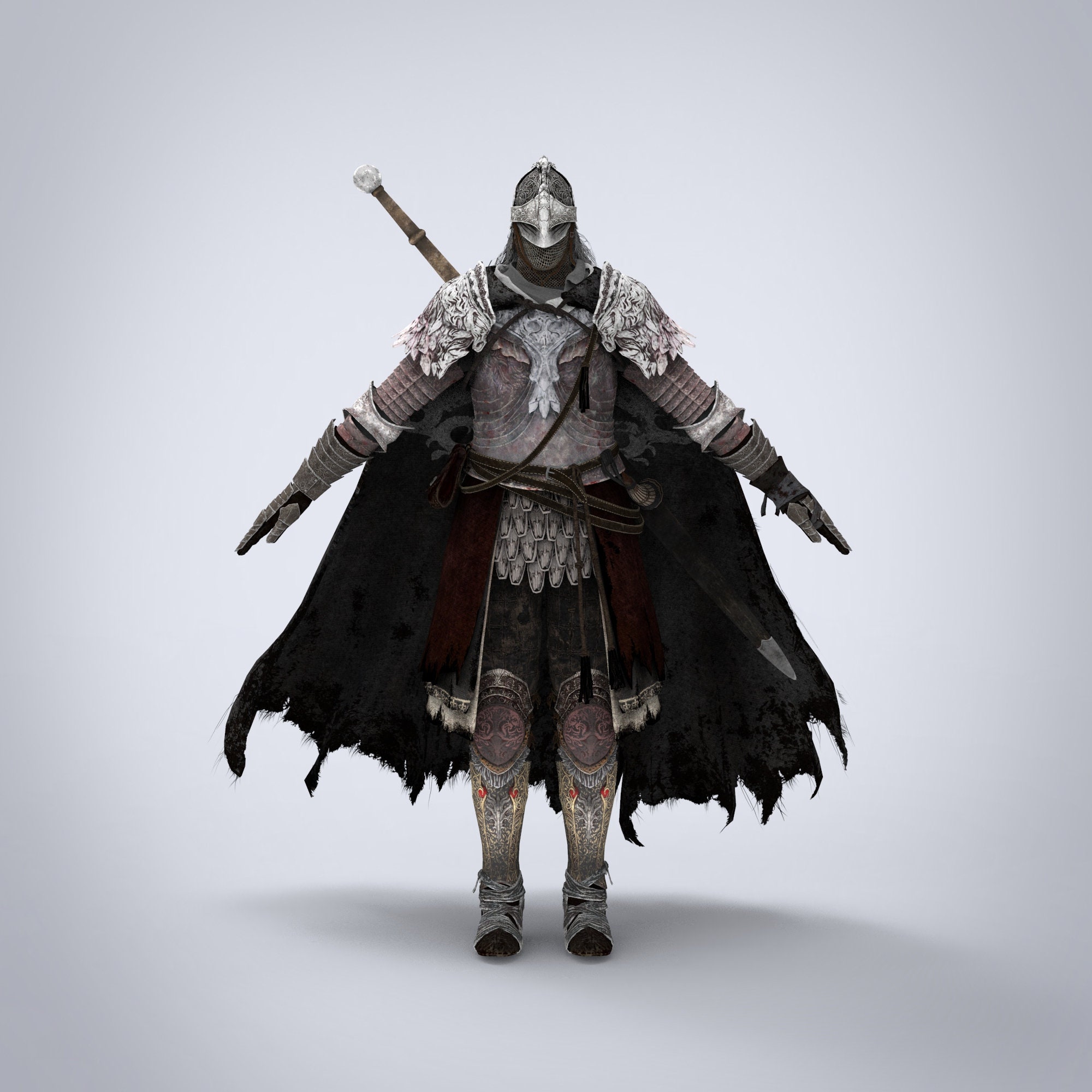 Rage Wolf Full Wearable Armor With Helmet and Sword Template - Etsy