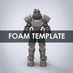 T-51b Full Wearable Power Armor With Helmet Template for EVA Foam (PDO ...