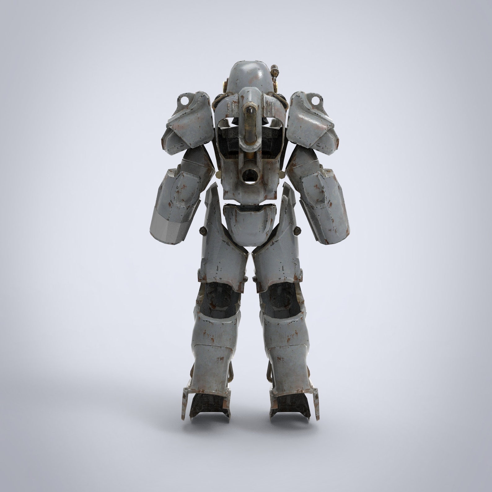 T-60 Full Wearable Power Armor With Helmet Template for EVA Foam (PDO ...