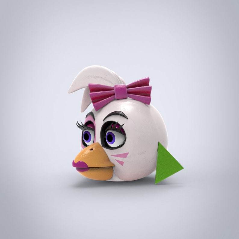 Chica Furry Full Wearable Head Template for EVA Foam (PDO/PDF) - Etsy