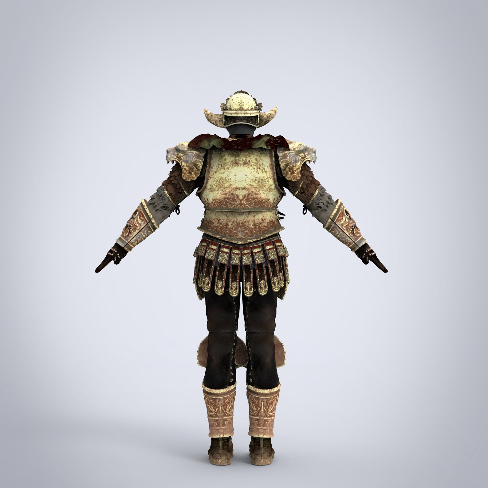 Radan Full Wearable Armor With Helmet Template for EVA Foam (PDO/PDF ...