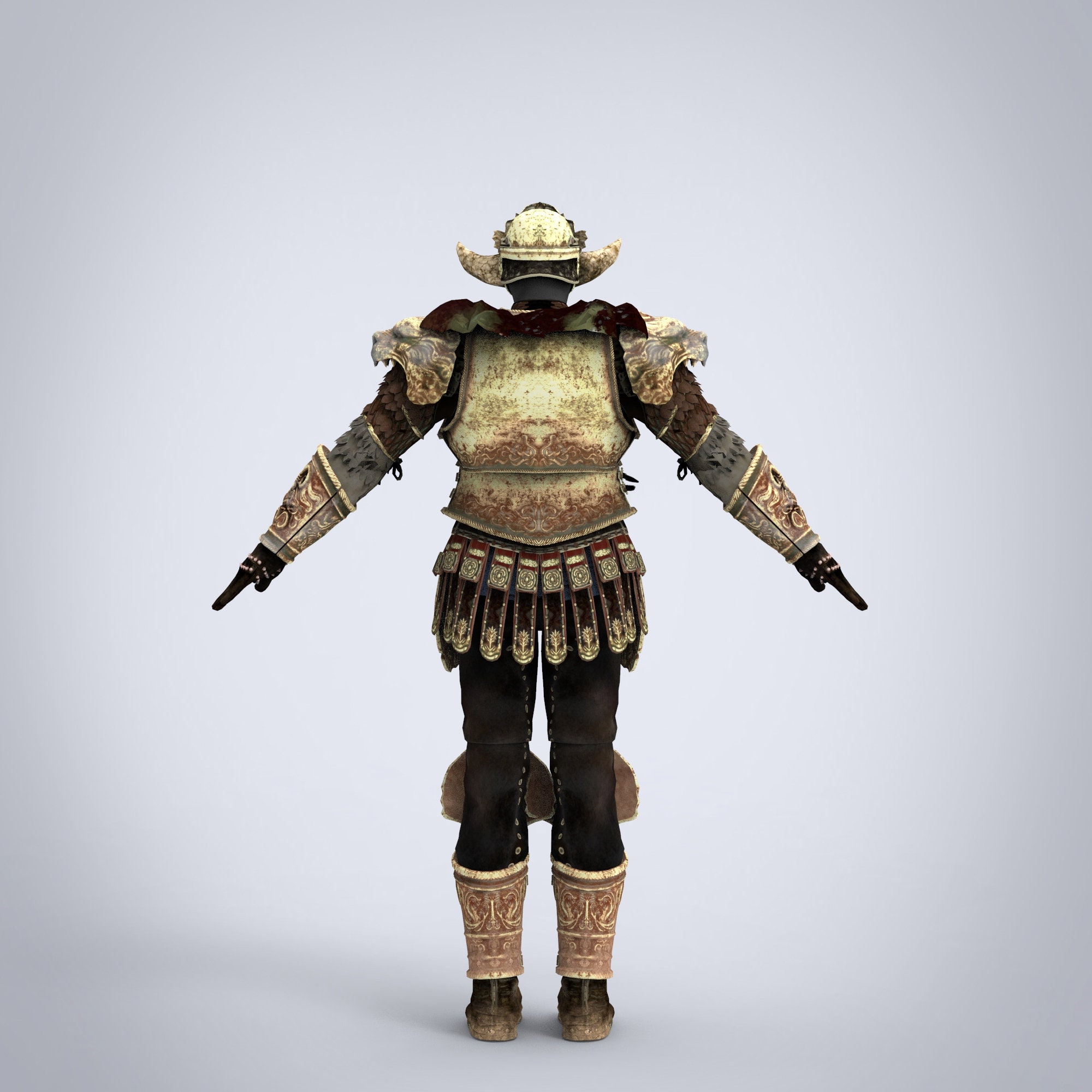 Radan Full Wearable Armor With Helmet Template for EVA Foam (PDO/PDF ...