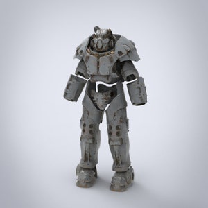 X-01 Full Wearable Power Armor With Helmet Template for EVA Foam (PDO ...