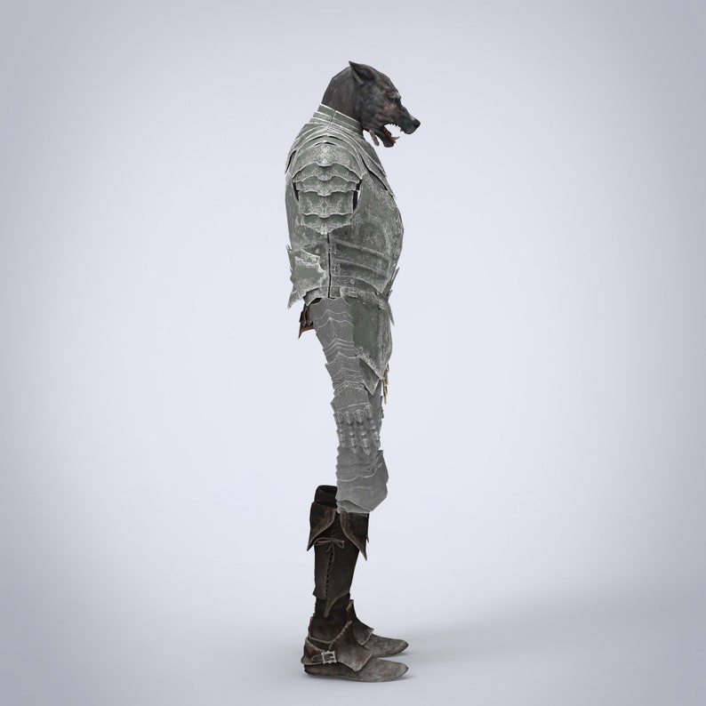 Blaid Full Wearable Armor With Head and Sword Template for EVA - Etsy