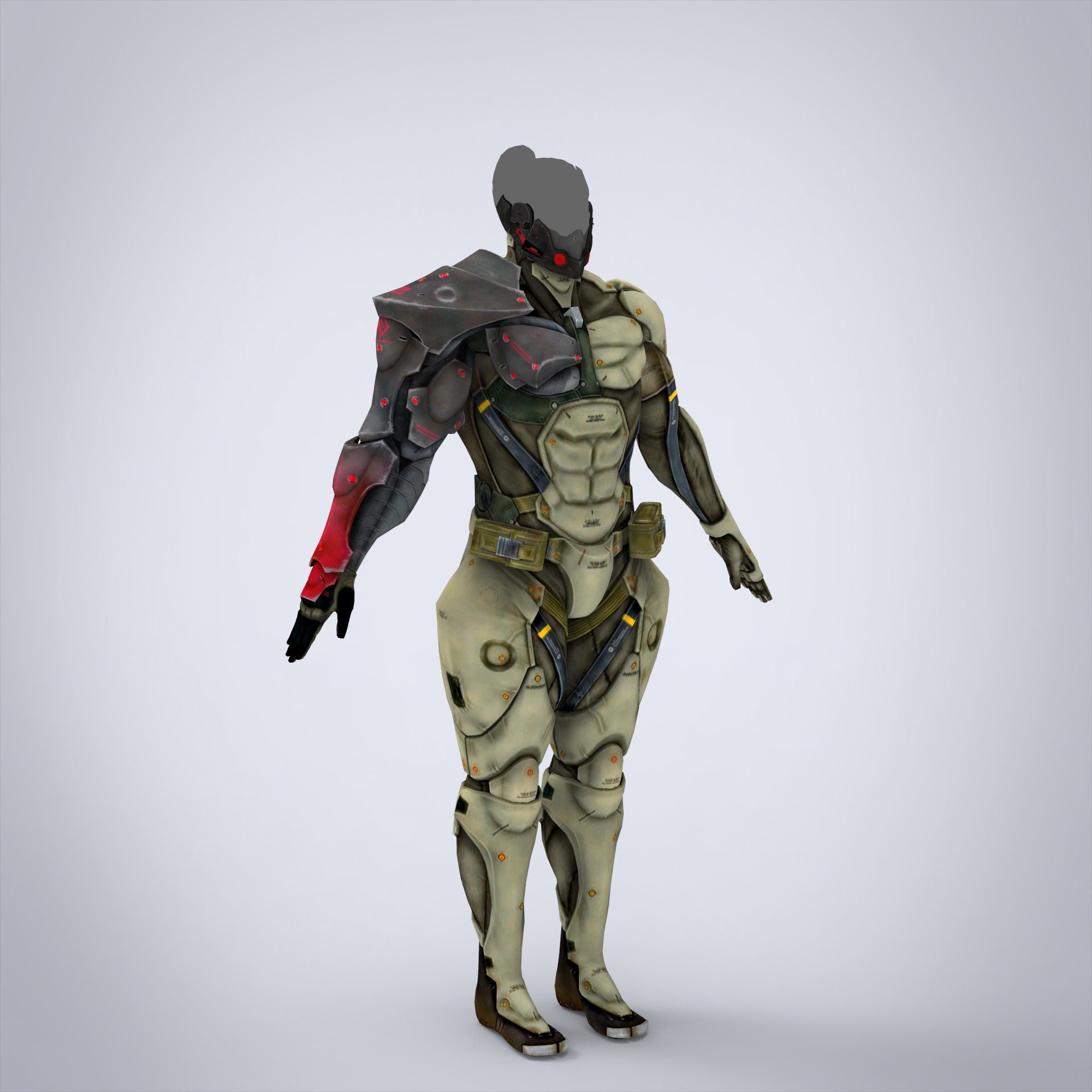 Jetstream Sam Metal Gear Full Wearable Armor With Mask and - Etsy