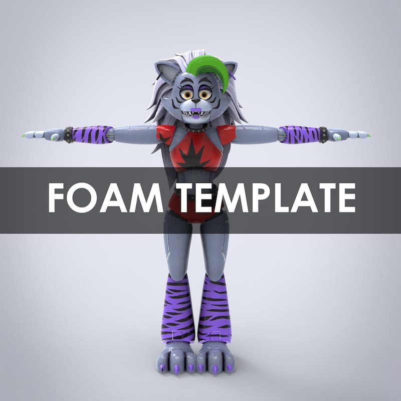 Roxy Costume Cosplay Five Nights at Freddy's - Etsy