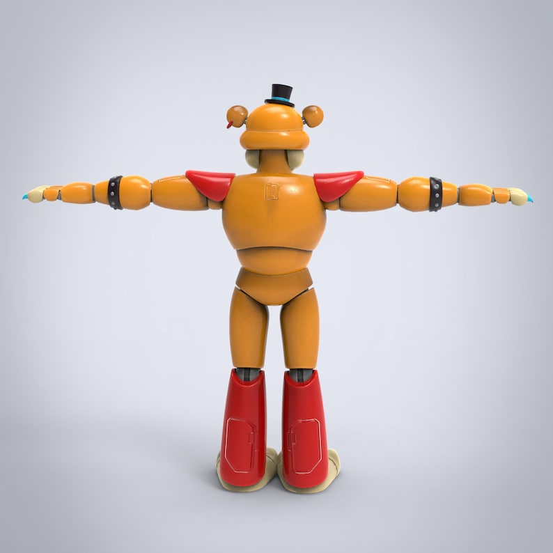 Freddy Furry Full Wearable Body Parts With Head Template for EVA Foam ...