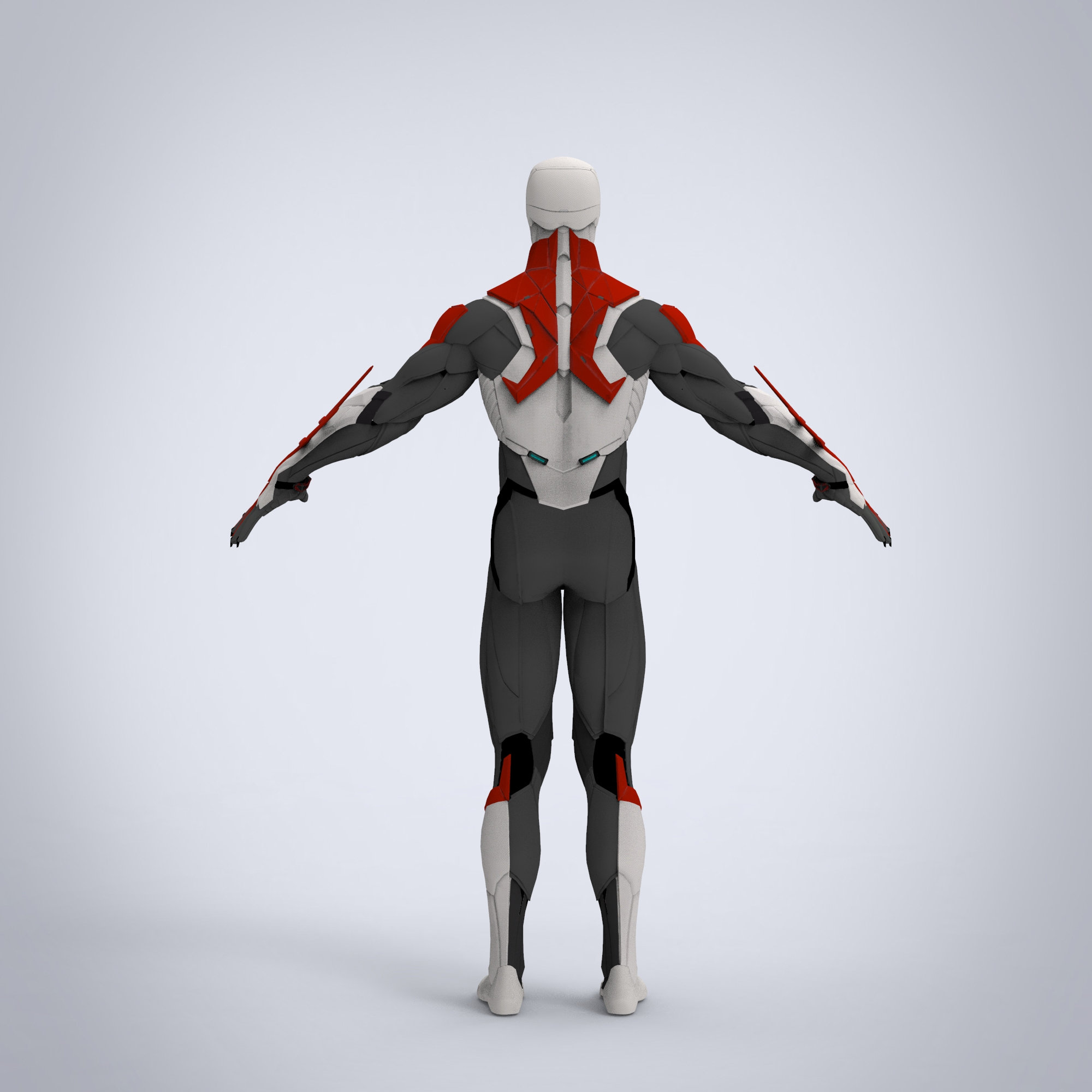 Iron Spider 2099 Full Wearable Armor With Helmet Template for - Etsy