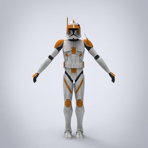 Commander Cody Phase 1 Full Wearable Armor With Helmet Template for EVA ...