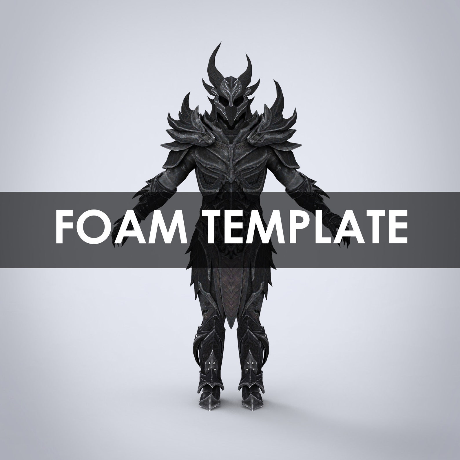 Daedric Skyrm Wearable Armor With Helmet Template for EVA Foam (PDO/PDF ...