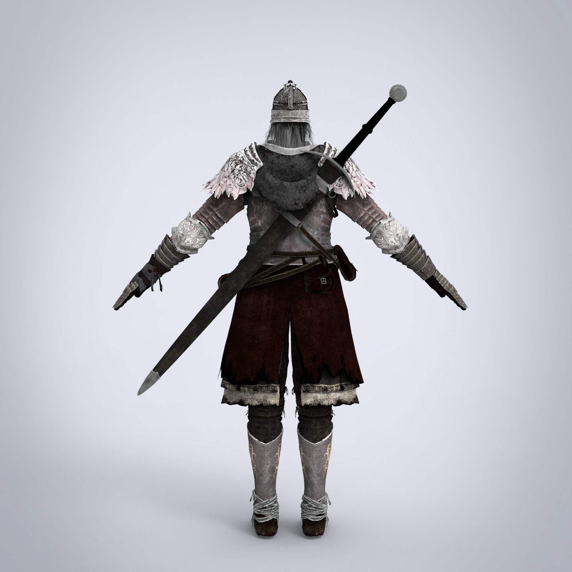 Rage Wolf Full Wearable Armor With Helmet and Sword Template for EVA ...