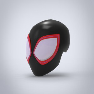 Spider Miles Full Wearable Helmet Template for EVA Foam (PDO/PDF) - Etsy