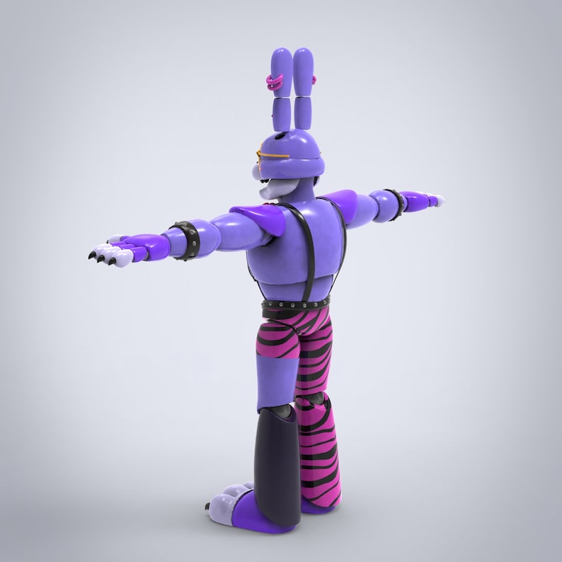 Bonnie Furry Full Wearable Body Parts With Head Template for - Etsy