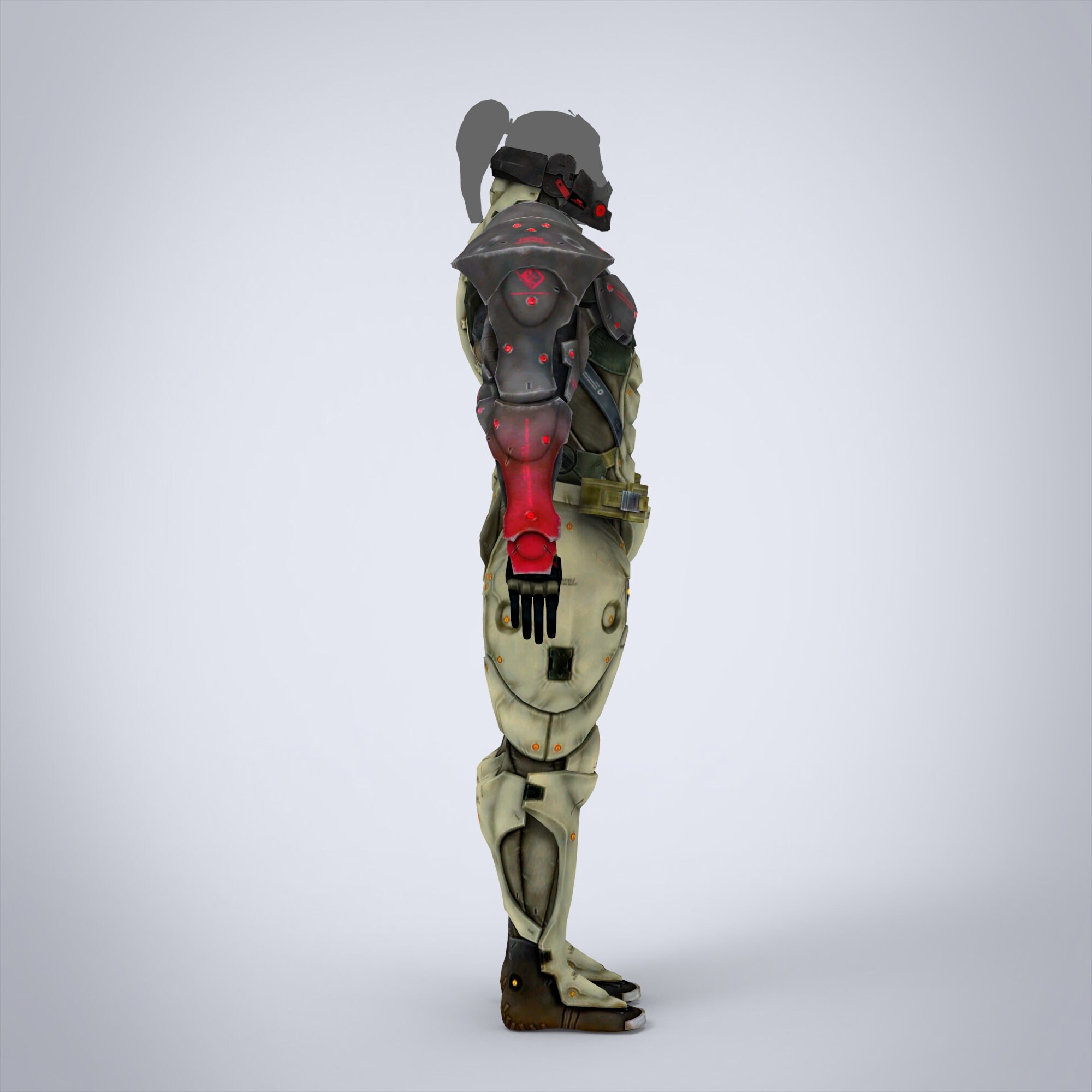 Jetstream Sam Metal Gear Full Wearable Armor With Mask and - Etsy