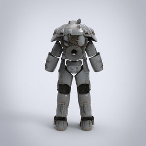 X-01 Full Wearable Power Armor With Helmet Template for EVA Foam (PDO ...