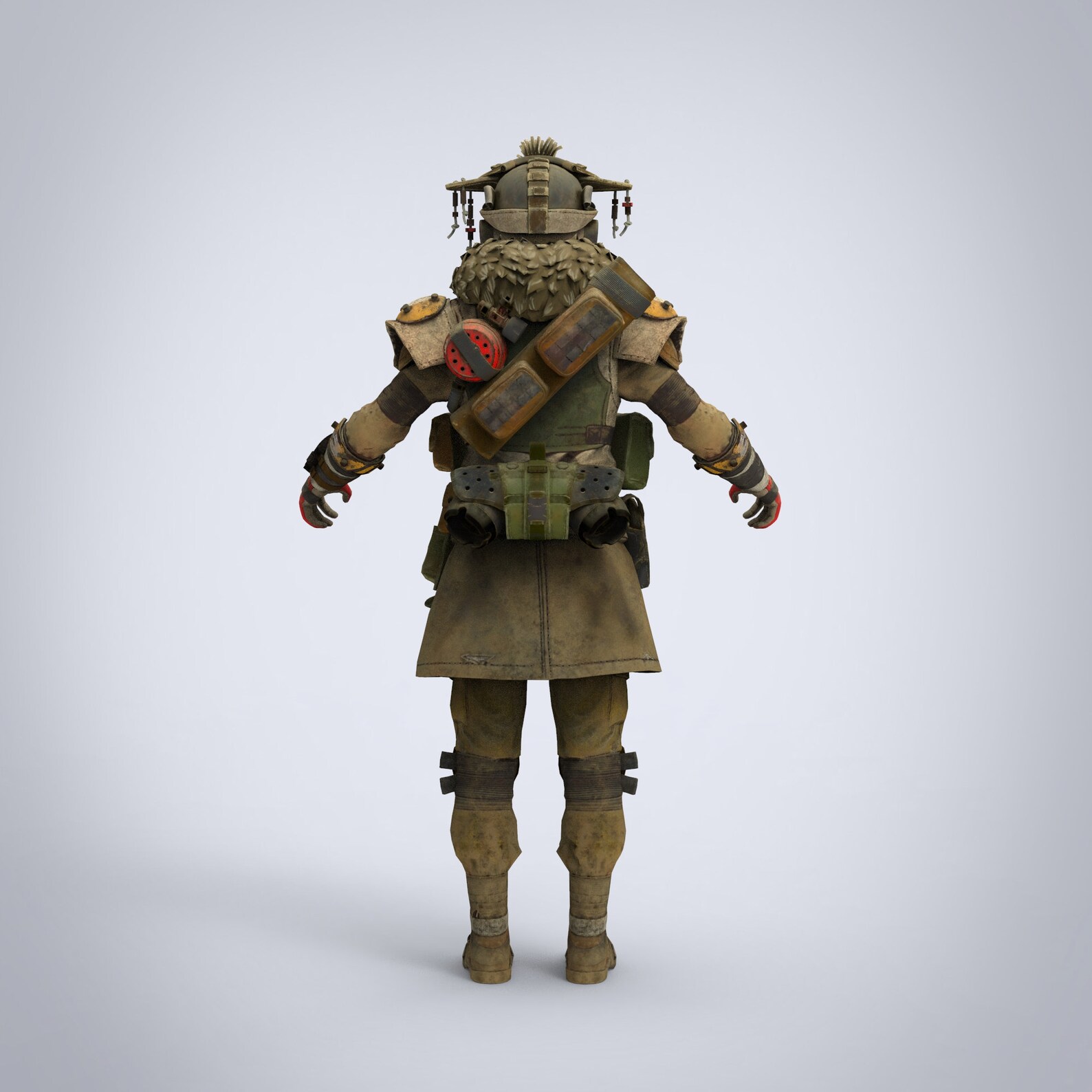 Bloodhound Classic Default Full Wearable Armor With Helmet Template for ...