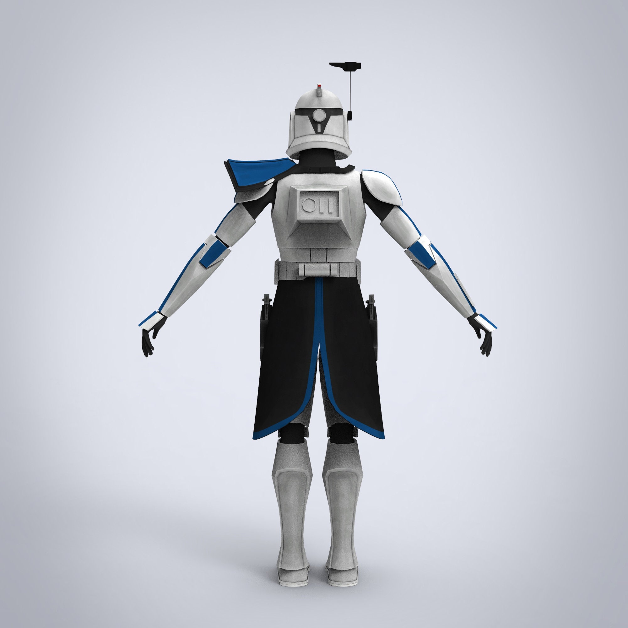 Captain Rex Phase 1 Full Wearable Armor With Helmet Template - Etsy ...