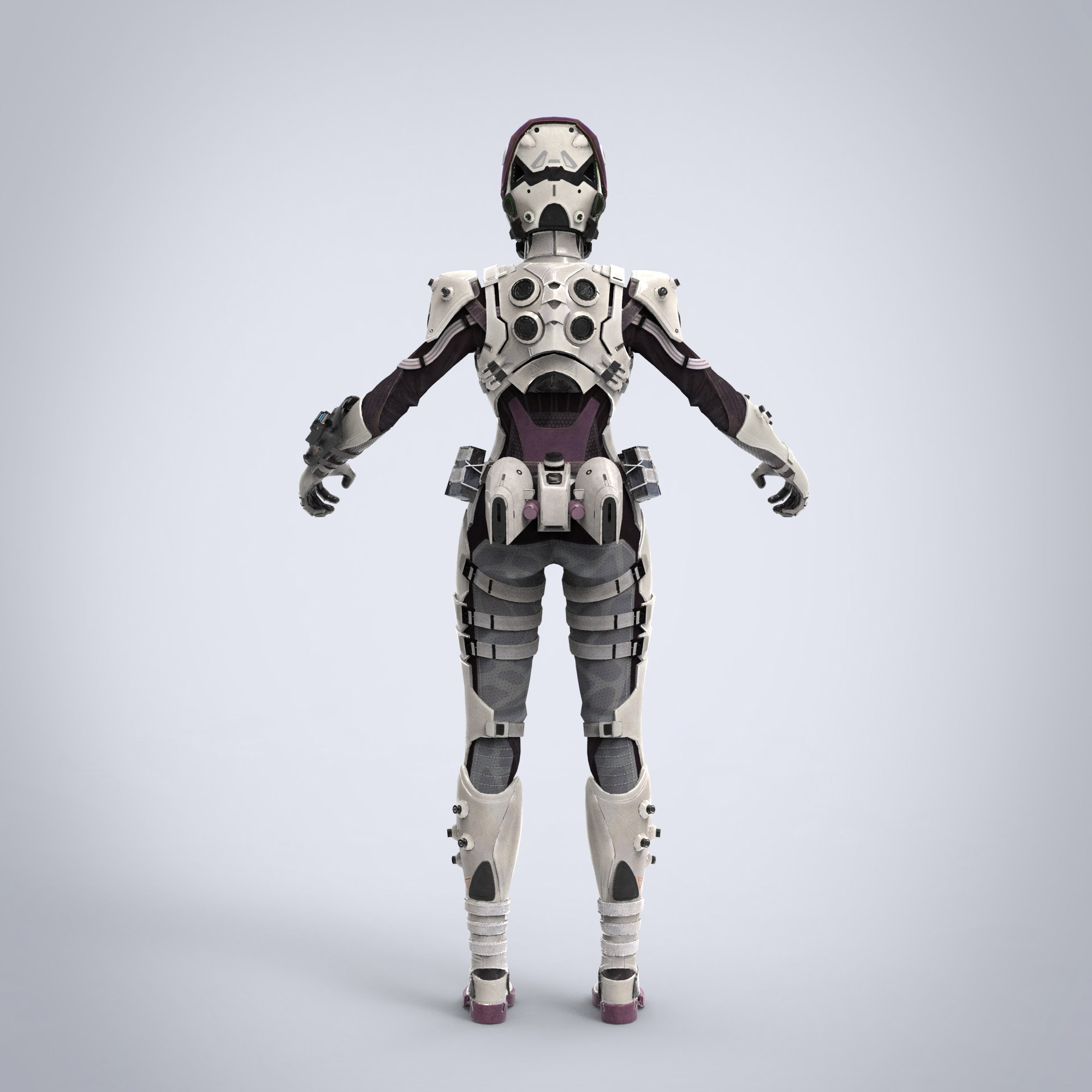 Wraith Voidwalker Full Wearable Armor With Helmet Template for - Etsy