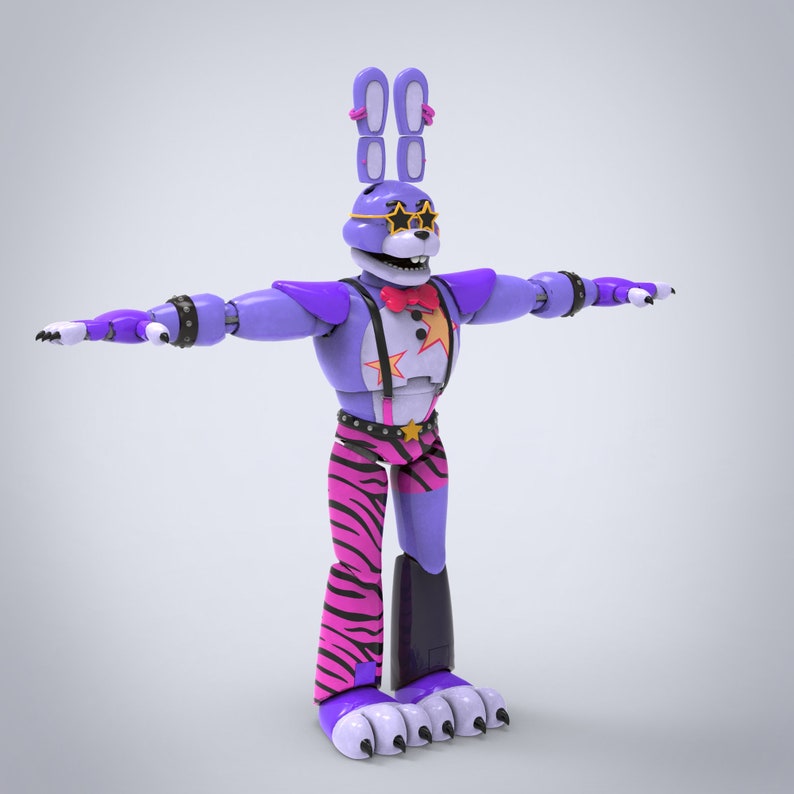 Bonnie Furry Full Wearable Body Parts With Head Template for - Etsy