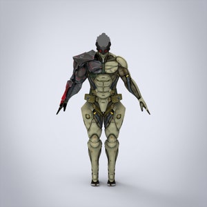 Jetstream Sam Metal Gear Full Wearable Armor With Mask and Sword ...