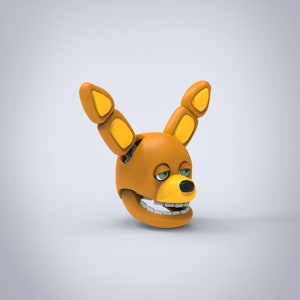 Spring Bonnie Movie Version Full Wearable Head Template for EVA Foam ...