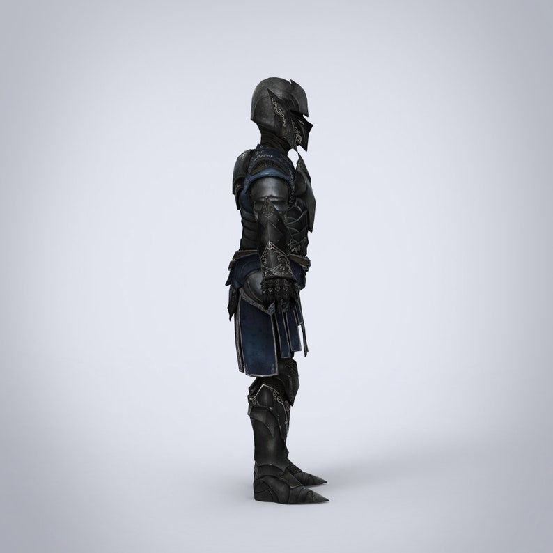 Ebony Skyrm Wearable Armor With Helmet Template for EVA Foam (PDO/PDF ...