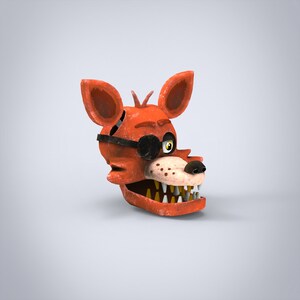 Foxy Furry Full Wearable Head Template for EVA Foam (PDO/PDF) - Etsy