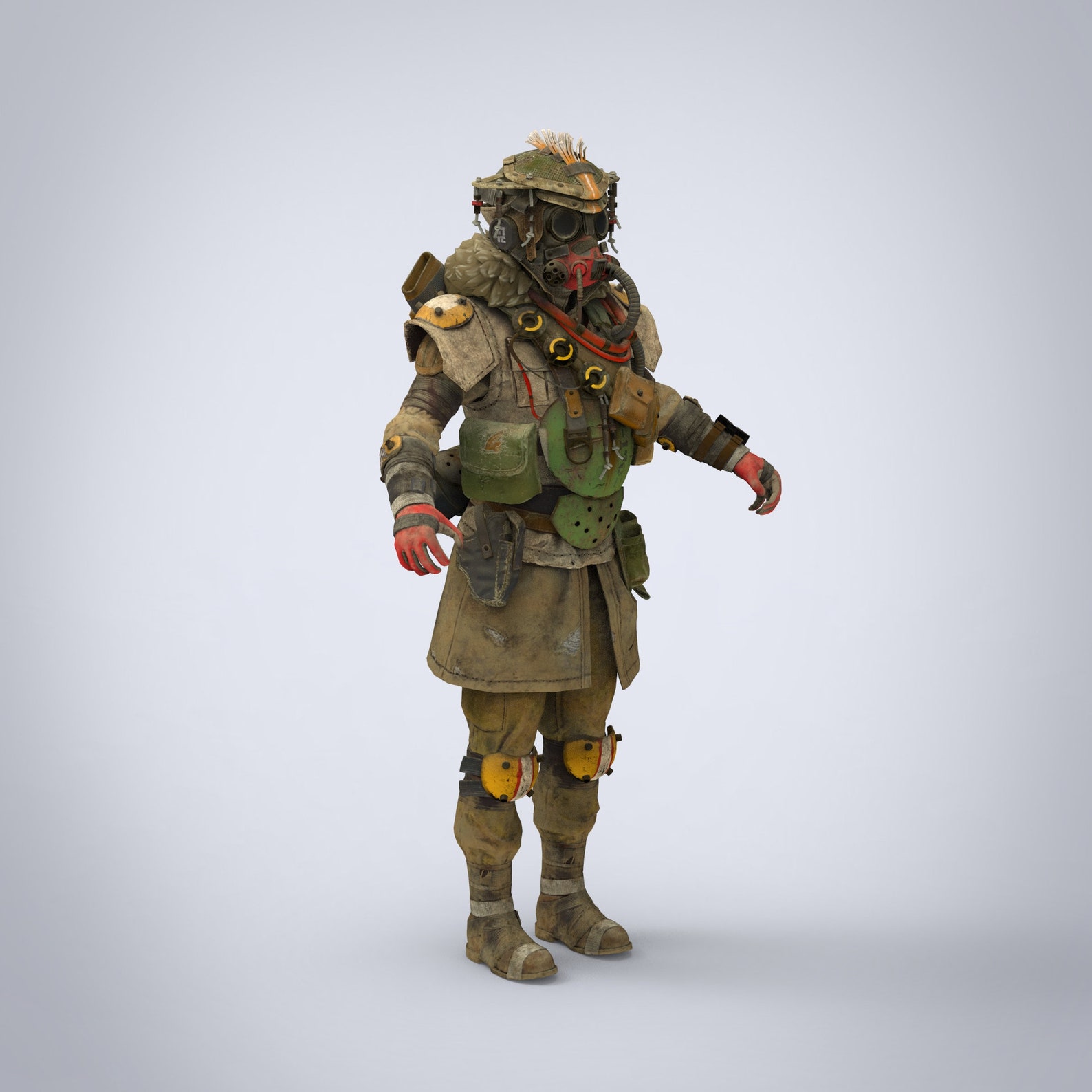 Bloodhound Classic Default Full Wearable Armor With Helmet Template for ...