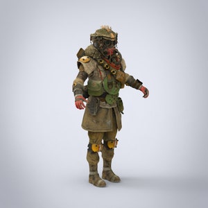 Bloodhound Classic Default Full Wearable Armor With Helmet Template for ...